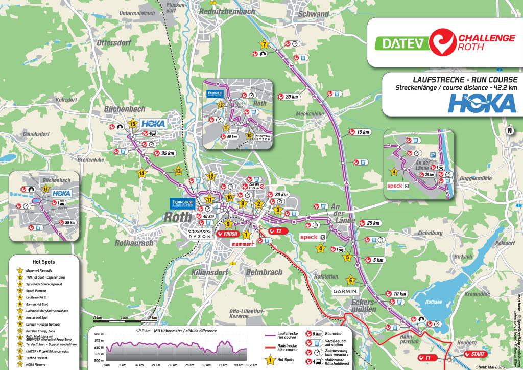 Challenge Roth 2025: Favoriten, Strecken, Zeitplan und alle Infos