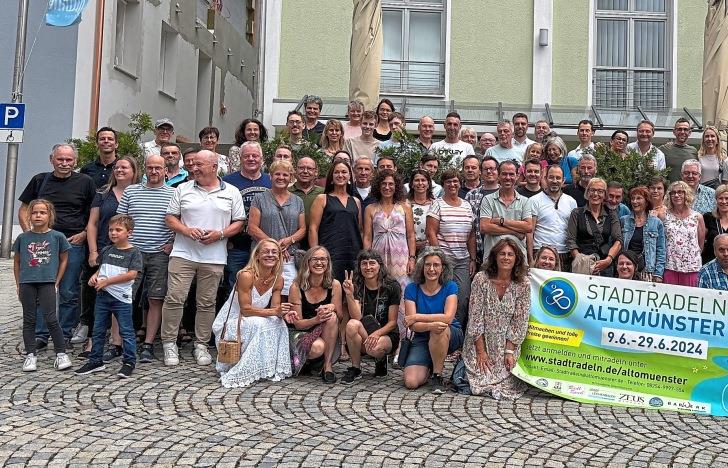 Fast 100000 Kilometer mit dem Rad: 255 Altomünsterer beteiligen sich an ...