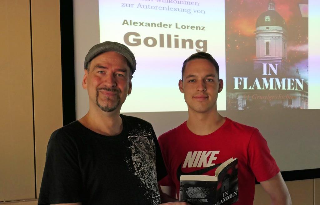 Alexander Golling präsentiert sein neues Buch
