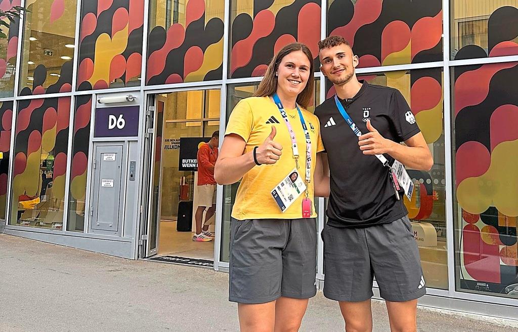 Mit Lorena Brandl und Simon Batz treten zwei Athleten aus der Gemeinde ...