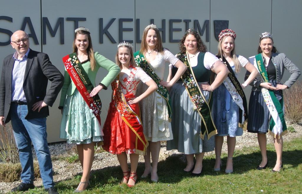 Landrat empfängt Königinnen aus dem Kreis Kelheim