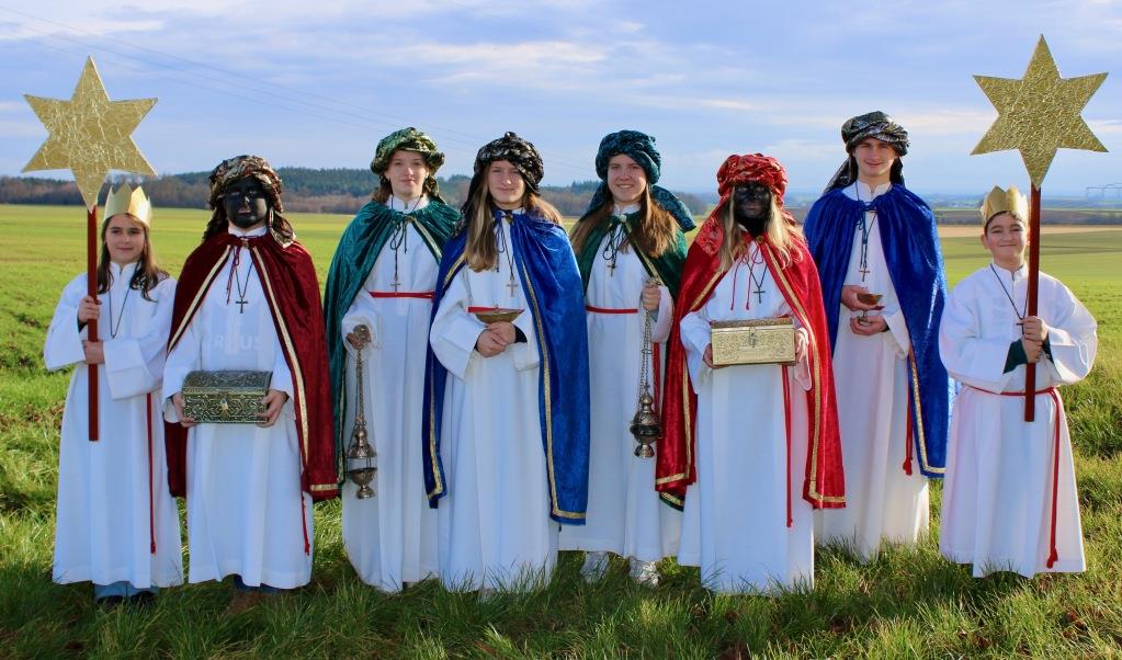 Bildergalerie: Im Landkreis sind die Sternsinger unterwegs