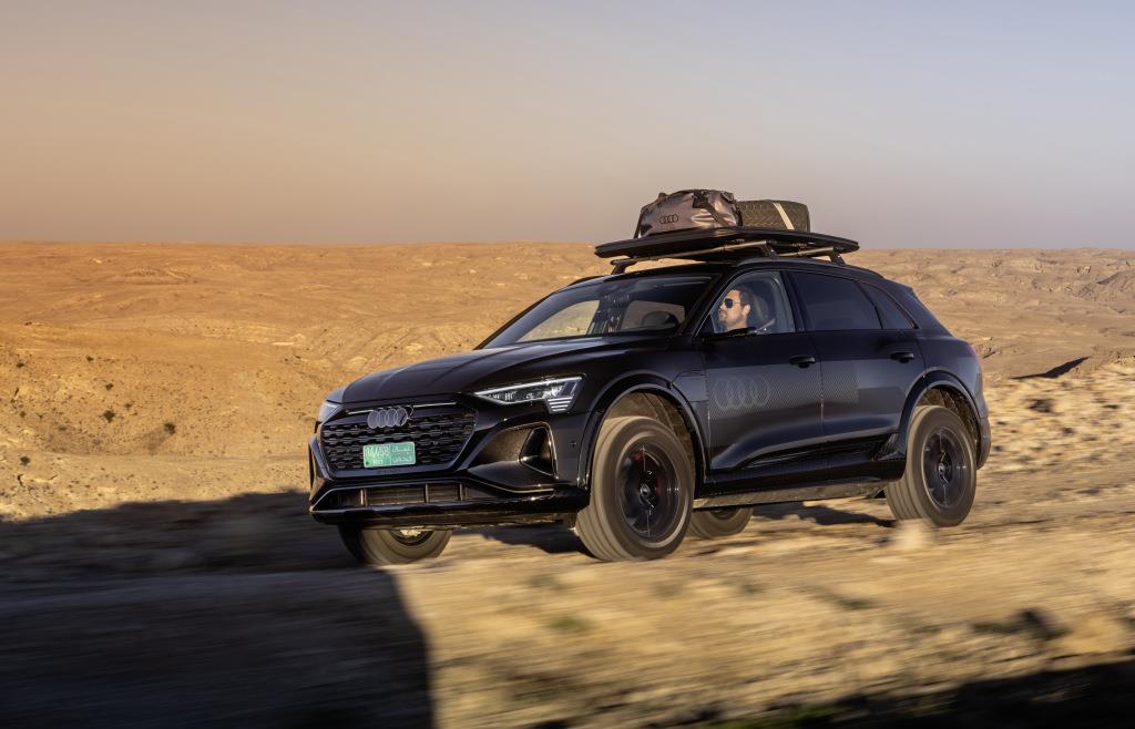 Elektrisch durch die Wüste: Audi bringt zum Jahresbeginn Sondermodell ...