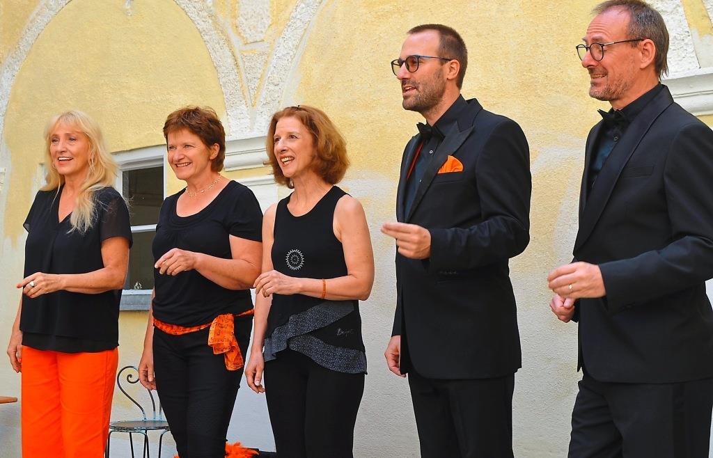 A-Cappella-Quintett Vox Orange begeistert Zuhörer im ehemaligen ...
