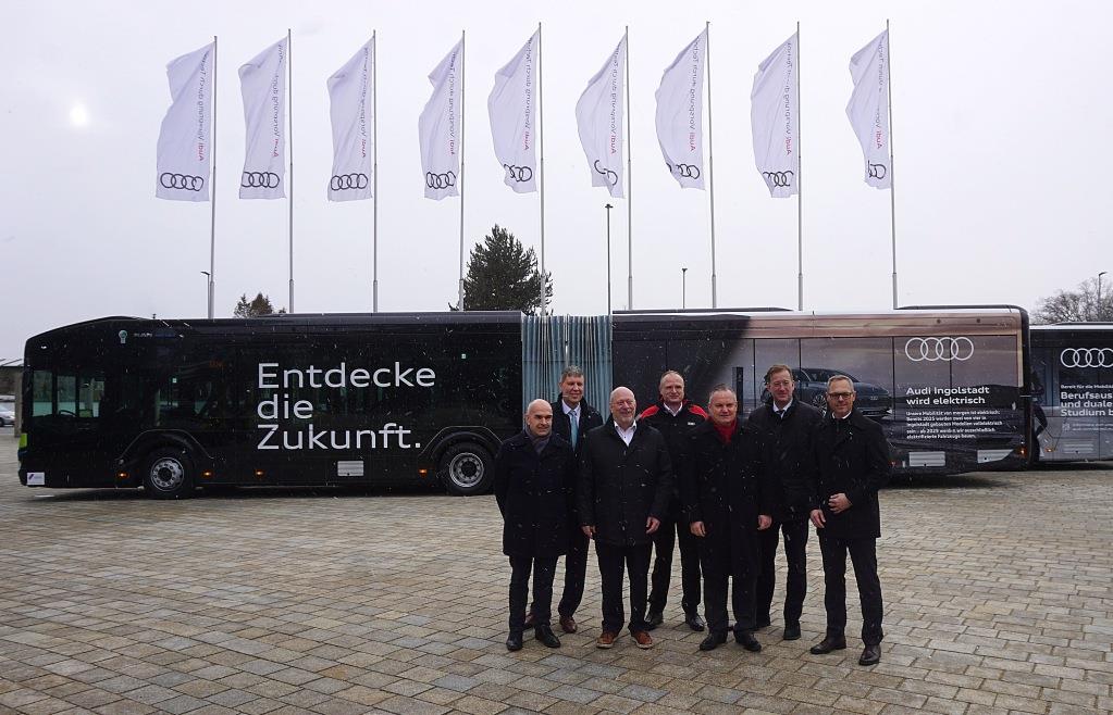 SBI stellt neue Elektrobusse vor – Audi-Design informiert über ...