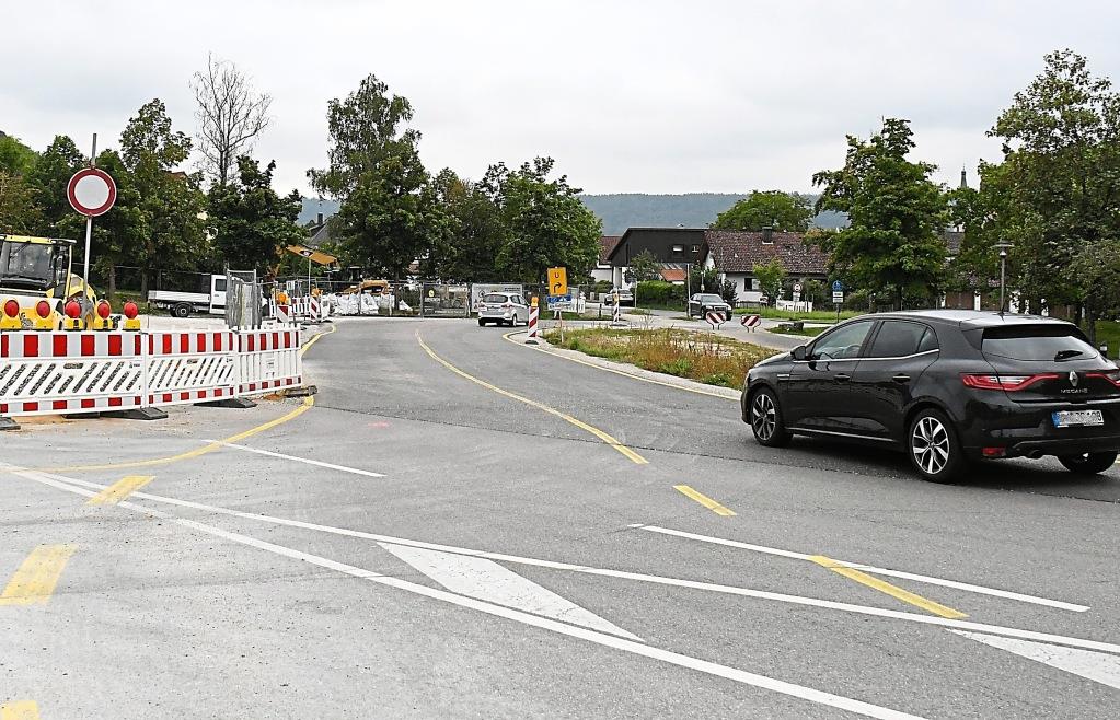 Bau des Brand-Kreisels in Beilngries: Halbseitige Sperrung an der ...