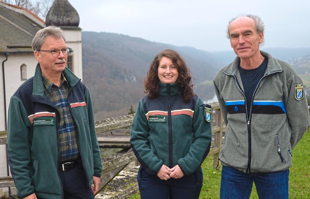 Förster Hubert Beslmeisl sagt Servus: Riedenburger Revier an Ramona Resch übergeben