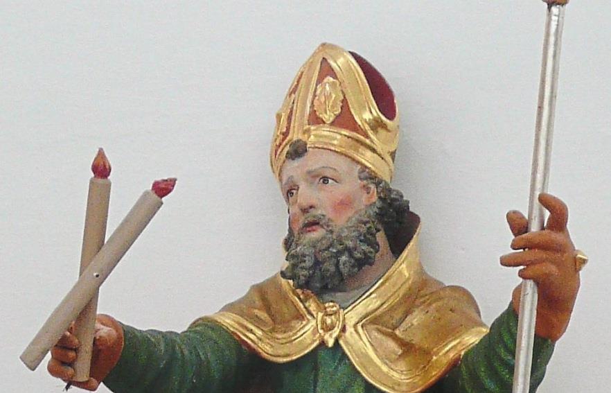 Der heilige Blasius von Sebaste – Gedenktag am 3. Februar – Darstellung ...