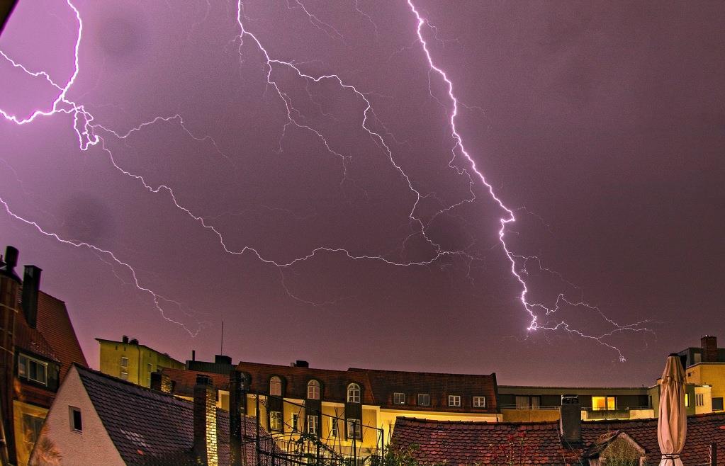 Potz Blitz! Es wird Regen geben