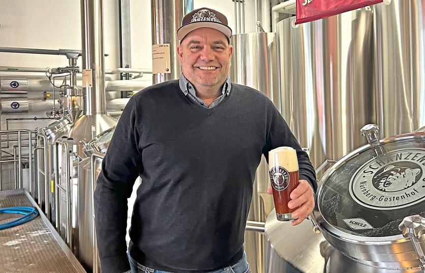 Vor 20 Jahren hat Stefan Stretz sein erstes Bier gebraut – Heute ist ...