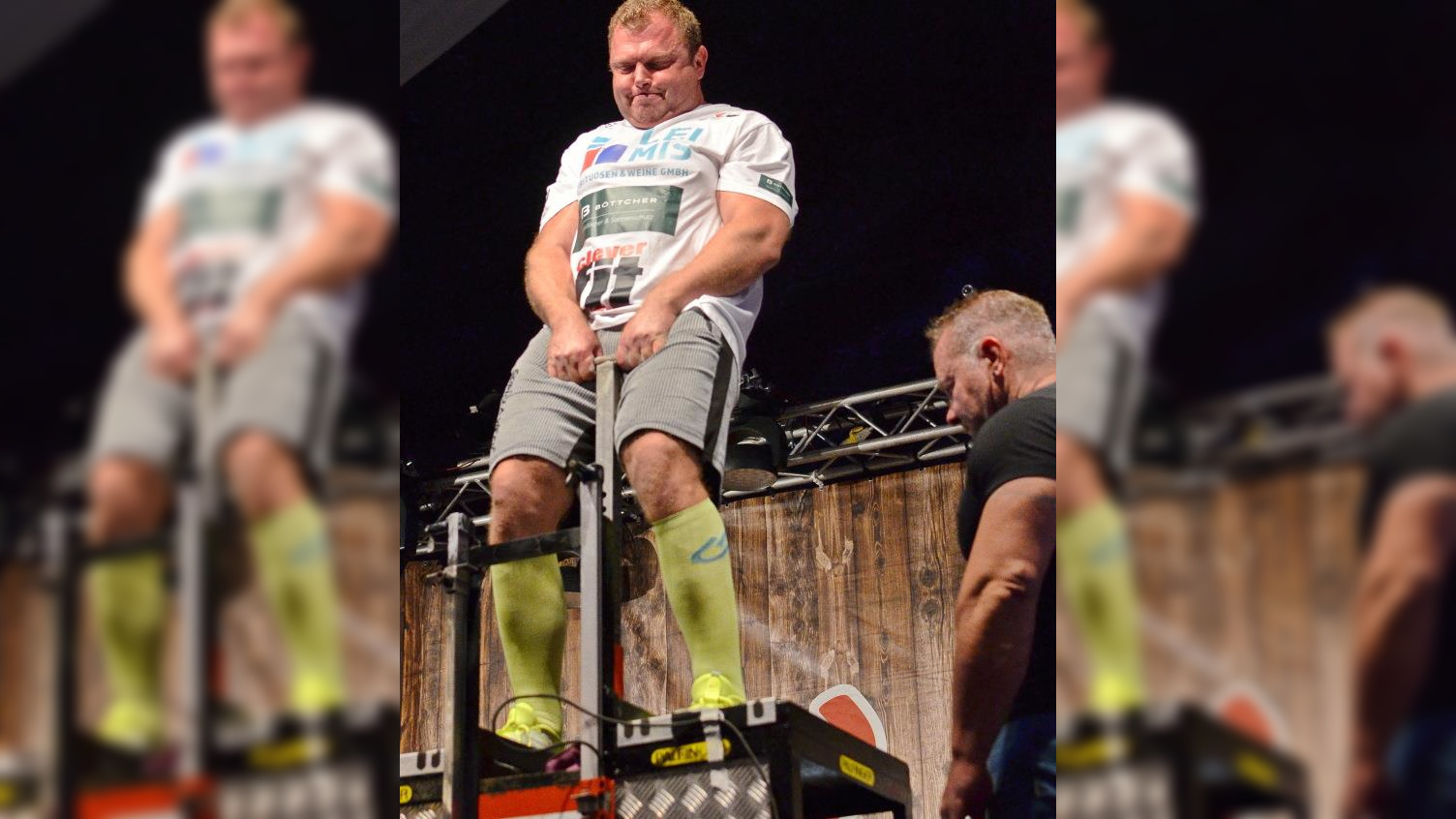 Steinheben am Pfaffenhofener Volksfest: Mindelstettener Martin Mos ...