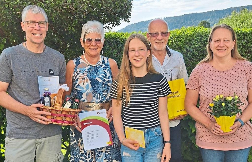 Familie Hackbarth aus Kottingwörth freut sich über besonders treue ...