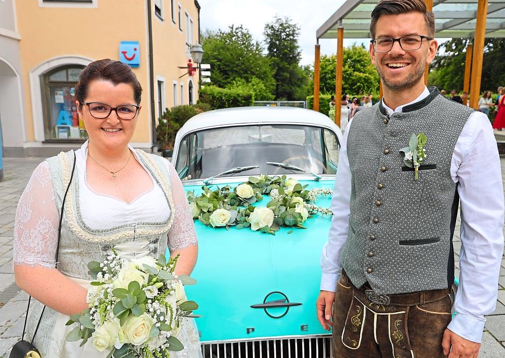 Oldtimer am Standesamt