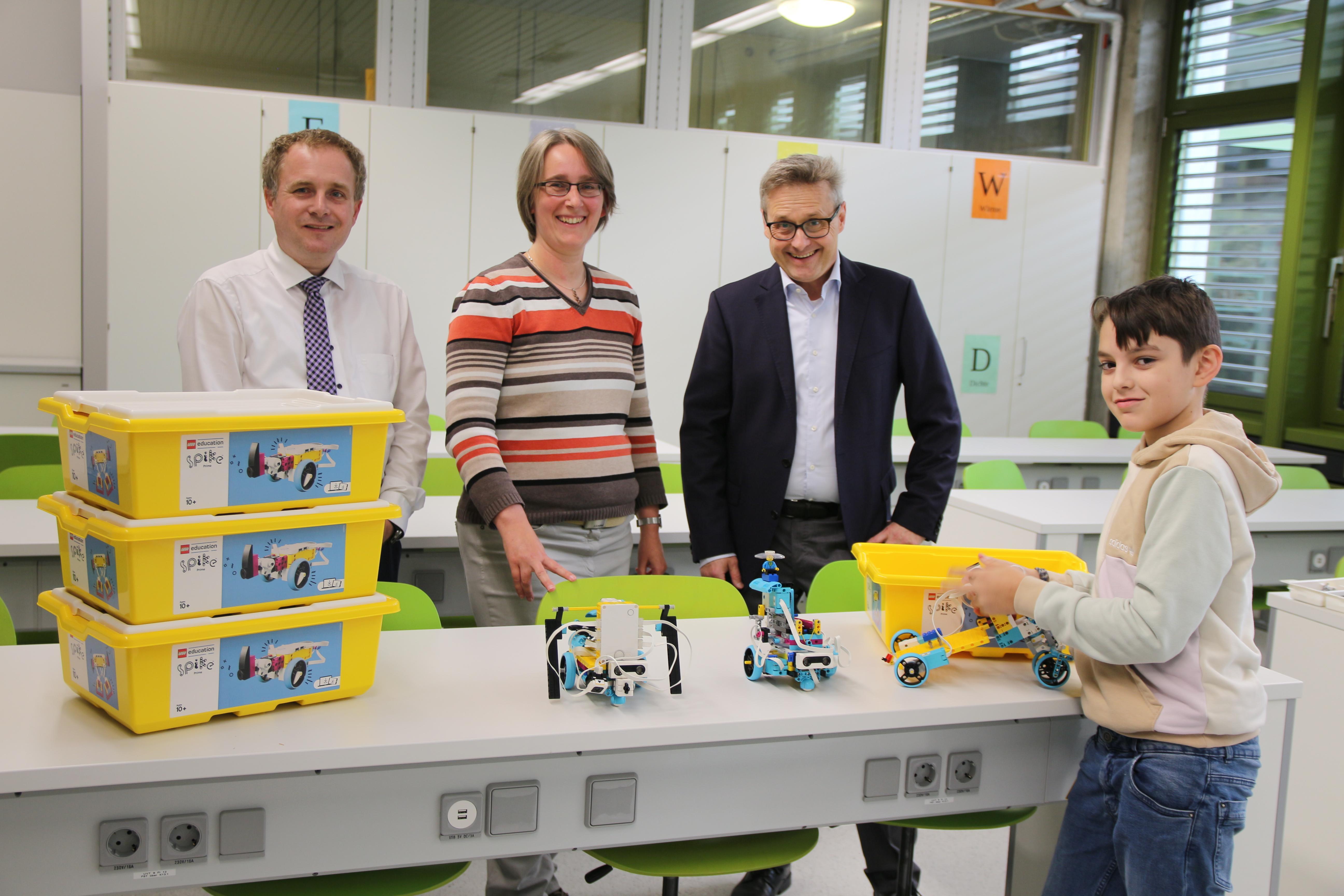 Roboter am Gymnasium