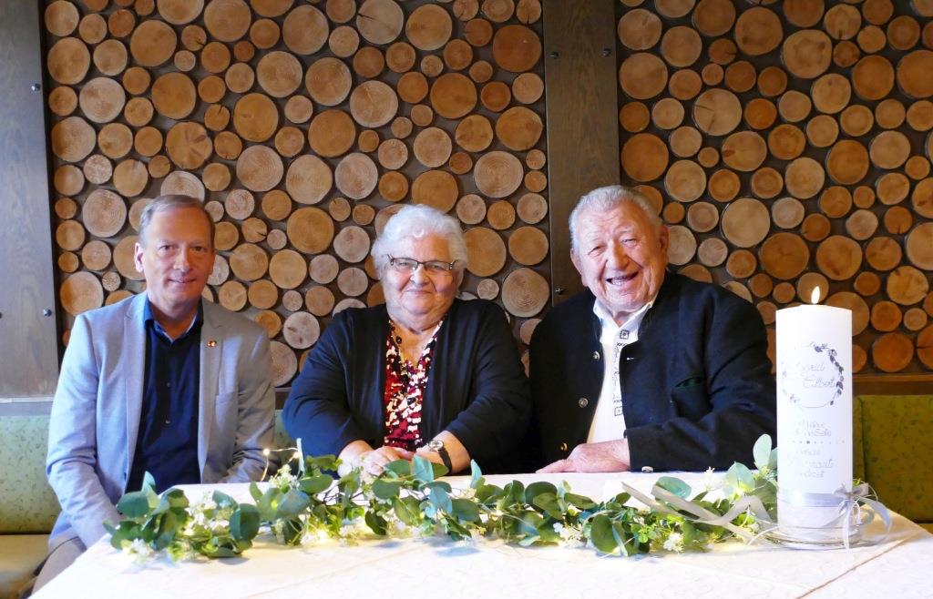 Das Rezept für 60 Jahre Ehe: „Immer einig und zufrieden sein“