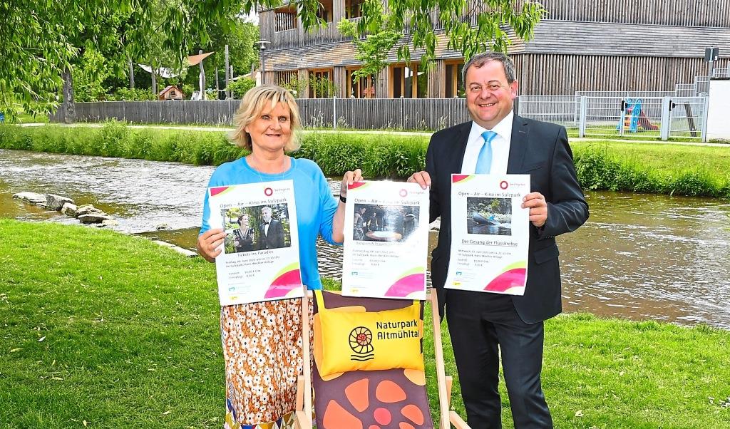Unter freiem Himmel: Der Beilngrieser Sulzpark wird wieder zum Kinosaal