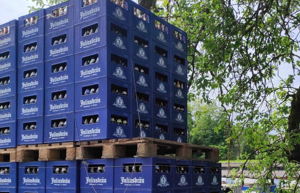 Leergut von Juliusbrauerei-Gelände gestohlen – Fass Bier als Belohnung ...