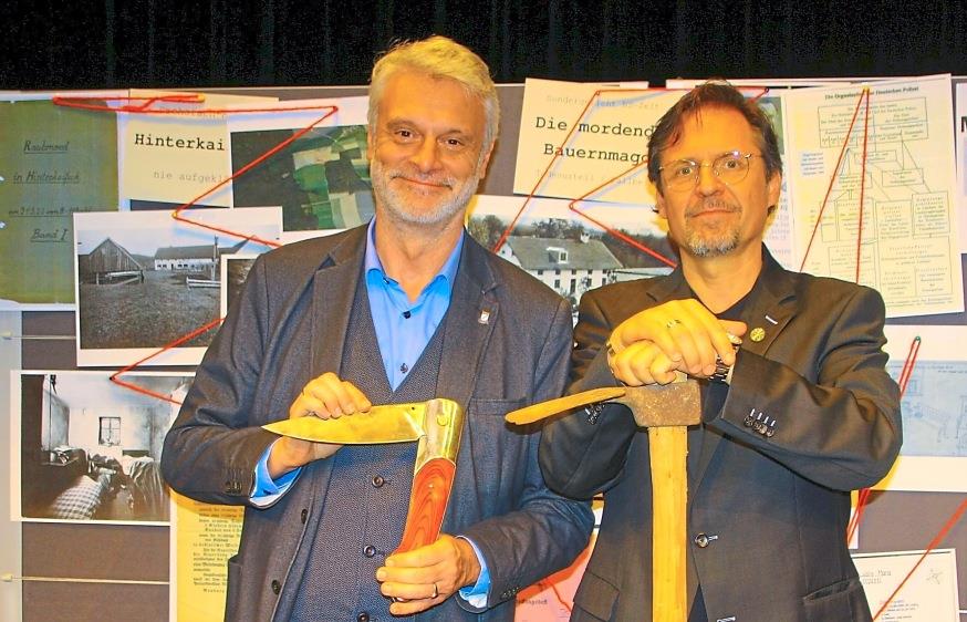 Schauspieler Winfried Frey und Kommissar Ludwig Waldinger lesen in ...