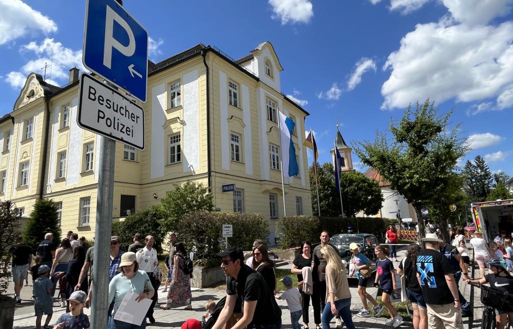 Die schönsten Fotos vom Tag der offenen Tür bei der Neuburger Polizei