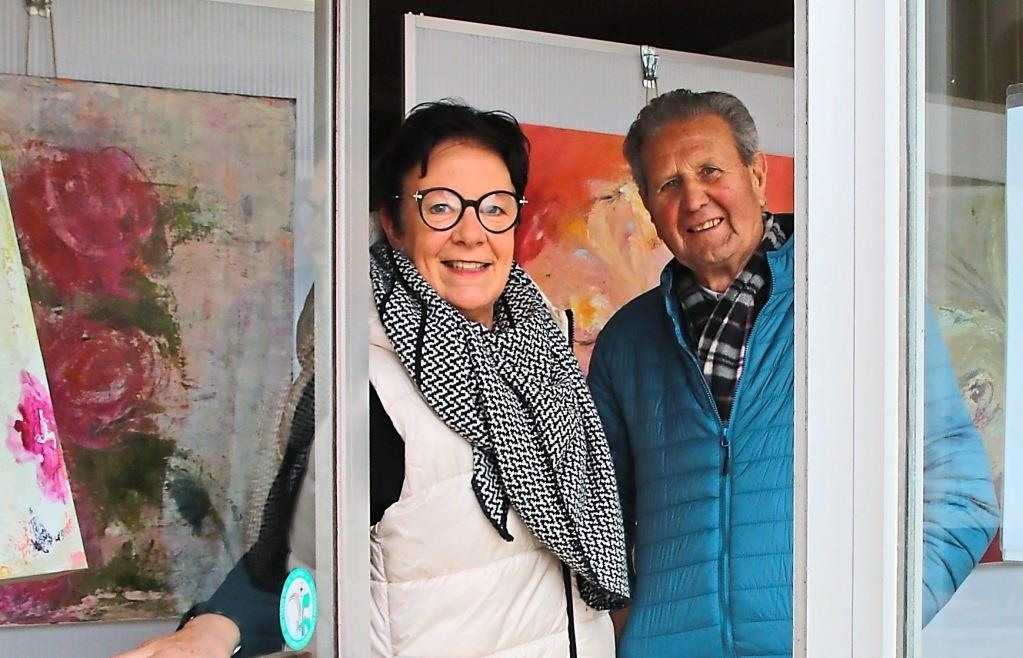 Ute Kaufmann zeigt ihre Bilder im Wagnerhaus