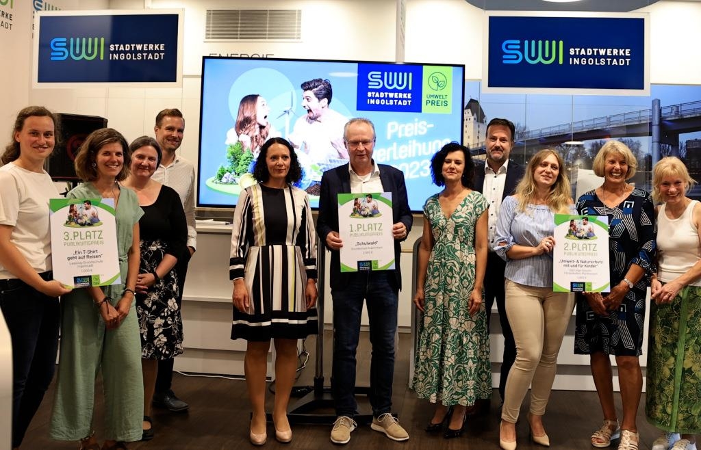 Stadtwerke Ingolstadt küren 13 SWI-Umweltpreisträger
