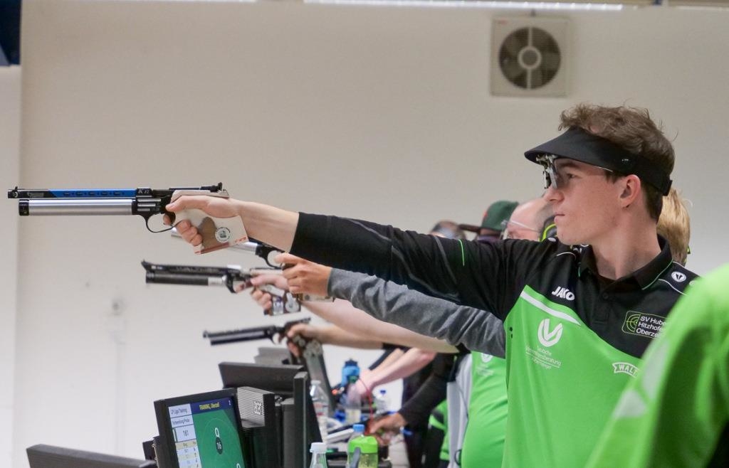 Luftpistolenschütze Paul Fröhlich liebäugelt mit EM-Medaille