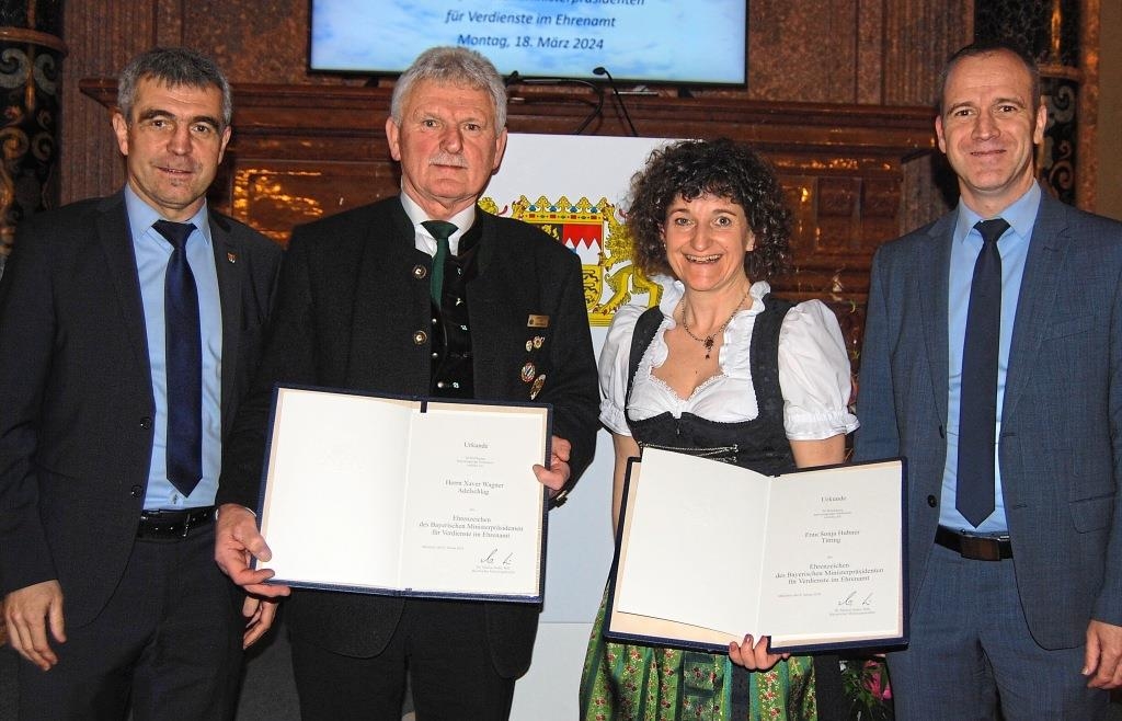 Sonja Hubner und Xaver Wagner aus dem Schützengau Eichstätt in München ...