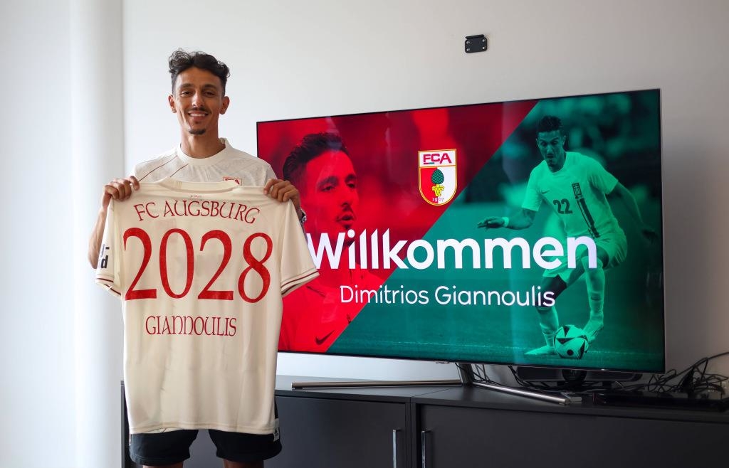FC Augsburg holt griechischen Nationalspieler Giannoulis