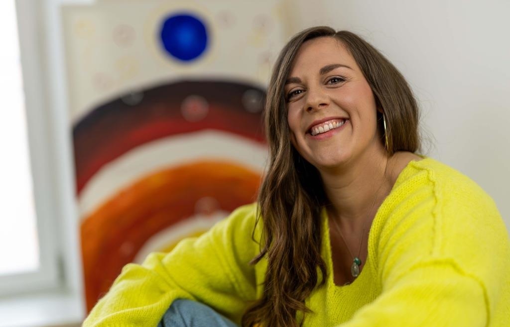 Kunstausstellung von Monika Maria Wagner in der Galerie Weiss