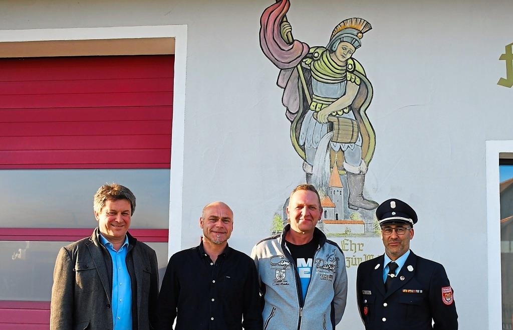 Feuerwehr Litterzhofen: Kommandant und Stellvertreter im Amt bestätigt