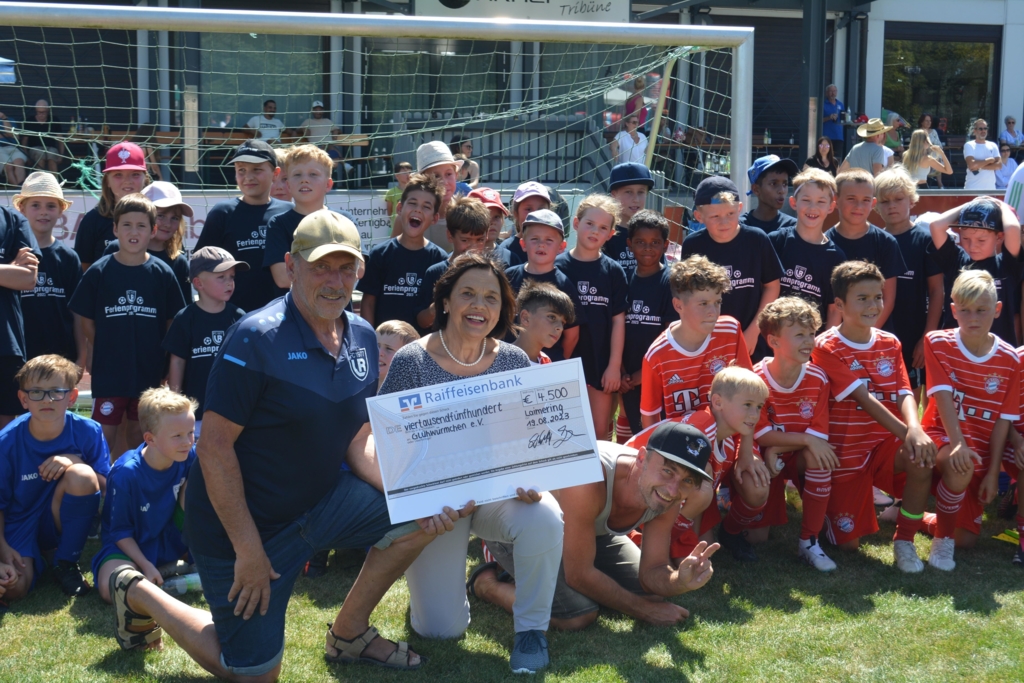 Dasinger E-Jugend spielt gegen den FC Bayern
