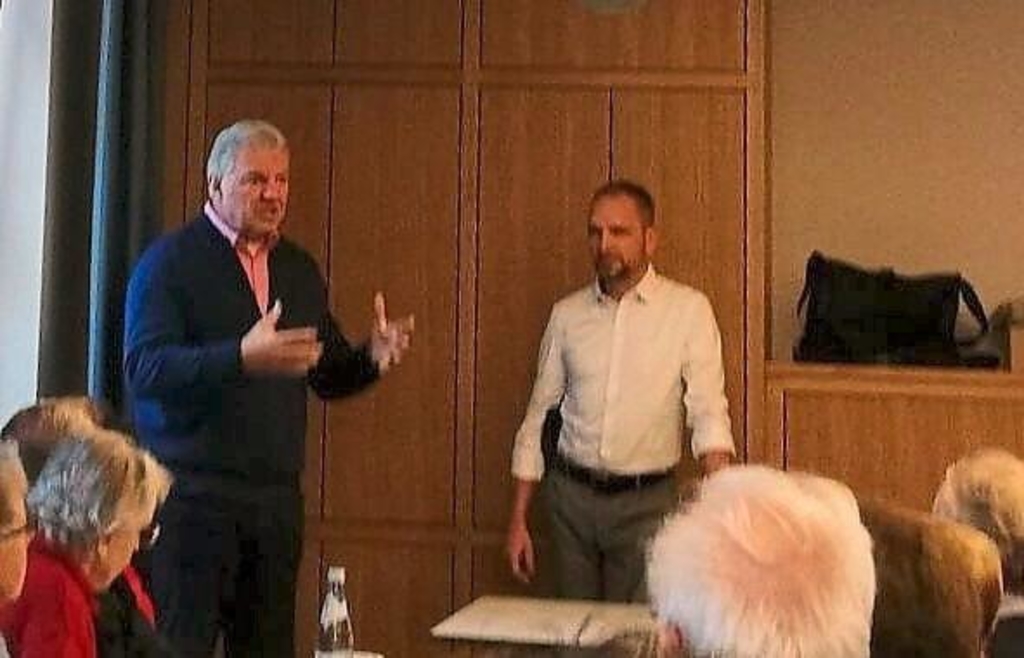 Infoveranstaltung der Polizei in Aresing