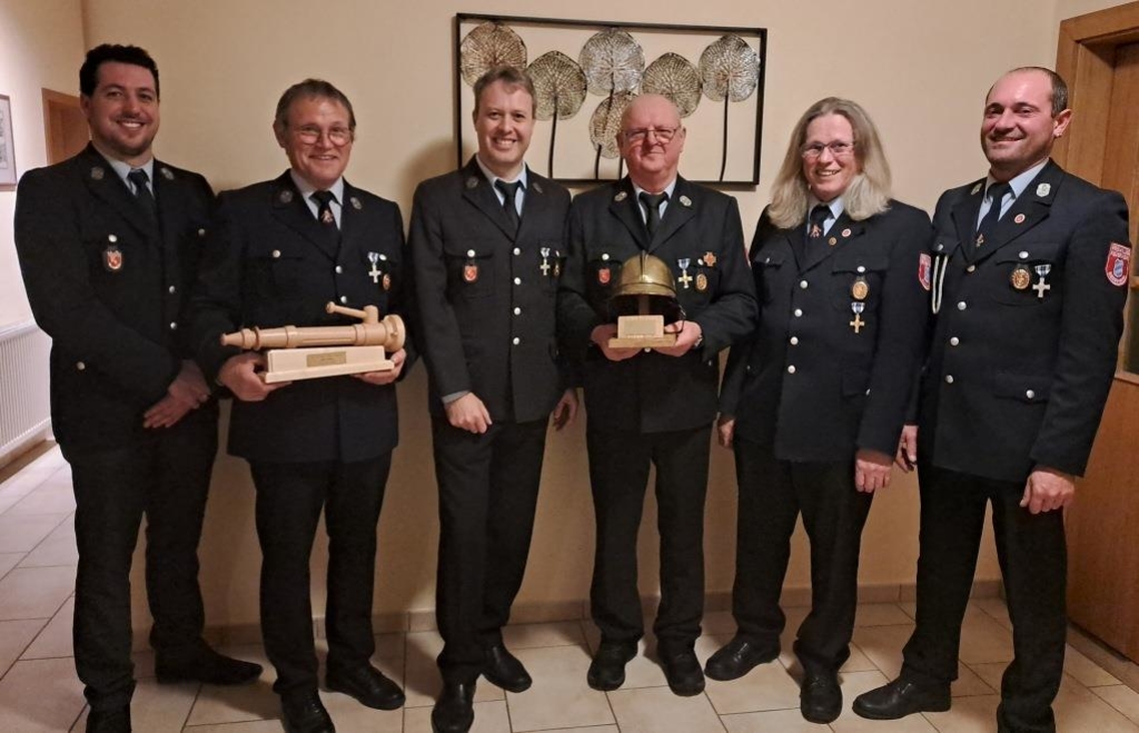 Feuerwehr Biesenhard ehrt langjährige Aktive – Gebürtiger Sappenfelder ...