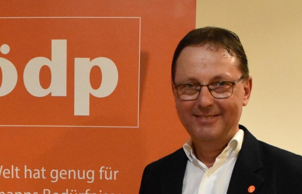 Michael Stöhr tritt bei der Europawahl für die ÖDP an