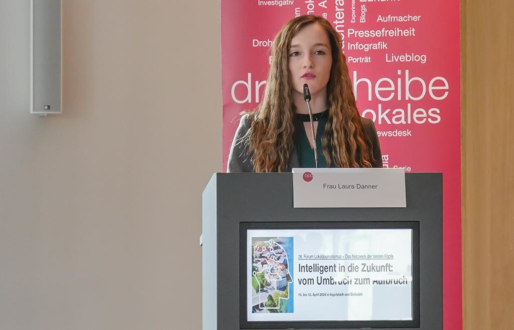 Laura Danner über journalistische Innovationen auf Social Media