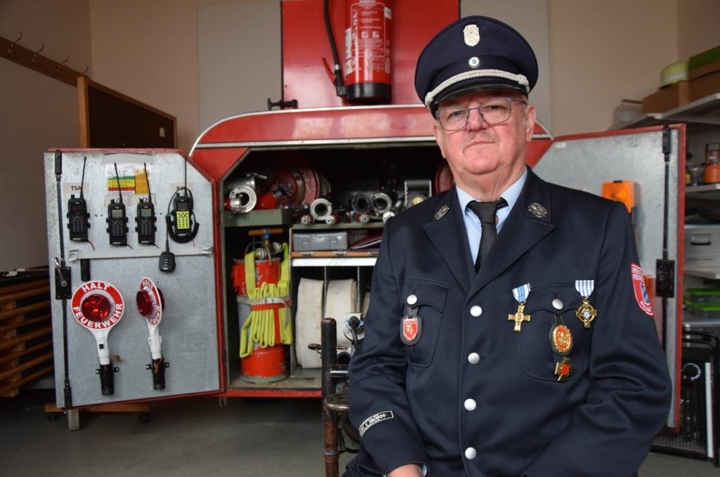Zum Tag des Ehrenamts: Vollblut-Feuerwehrmann aus Biesenhard blickt auf 50 Jahre zurück