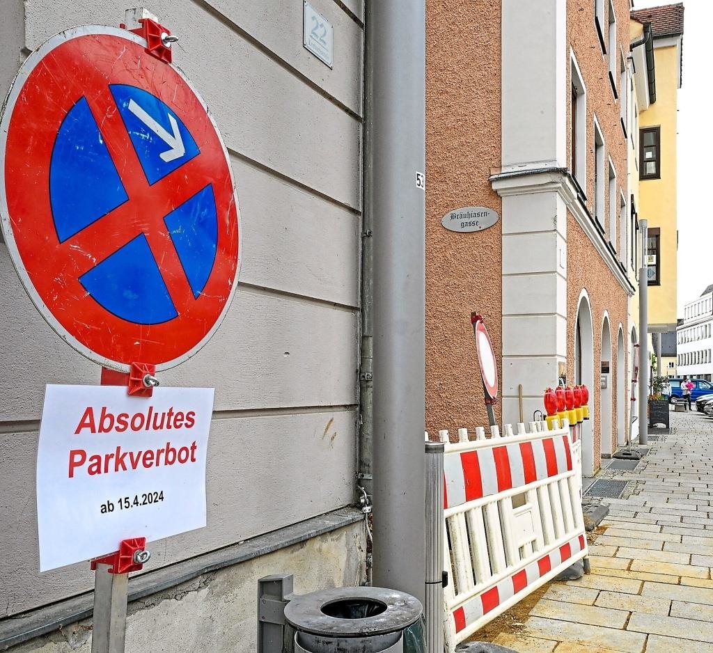 Parkverbot wird kontrolliert