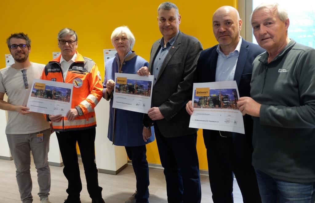 Conti Temic spendet an regionale Hilfsorganisationen – Auch wenn die ...