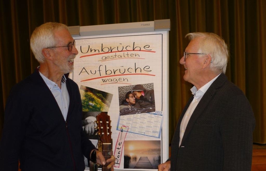 Vortrag der KEB mit Albert Thurner zum kreativen Einstieg ins Alter