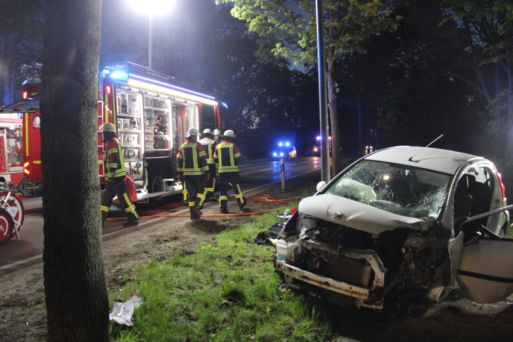30-Jährige bei Unfall schwer verletzt