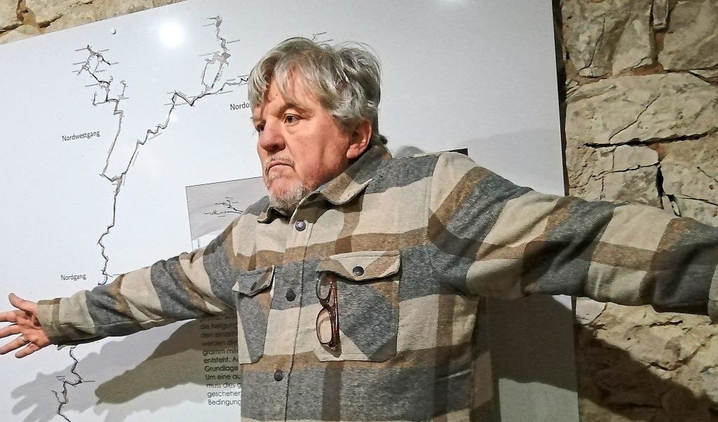 Höhlenforscher Dieter Gebelein erzählt von der Entdeckung der ...