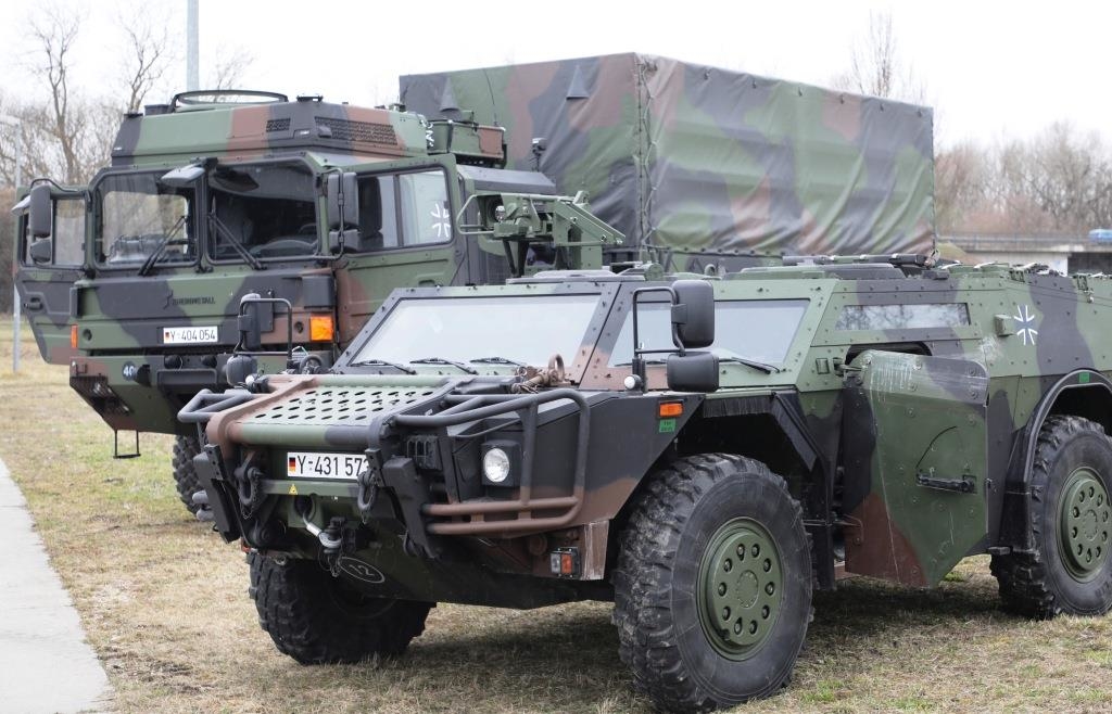 Bundeswehr probt Szenarien: Schüsse bis in den späten Abend