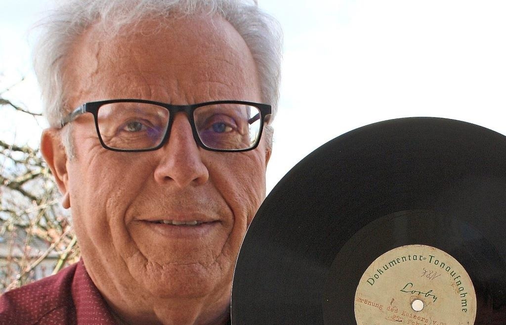 Anton Bachhuber besitzt 70 Jahre alte Schallplatte von erster ...