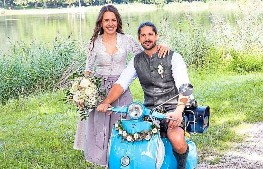 Magdalena Huber und Simon Brigl geben sich das Ja-Wort
