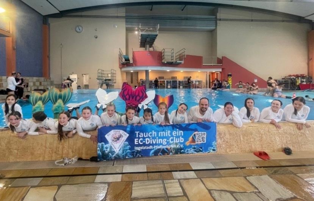 EC Diving-Club Ingolstadt feiert Erfolge bei den internationalen Merlympics