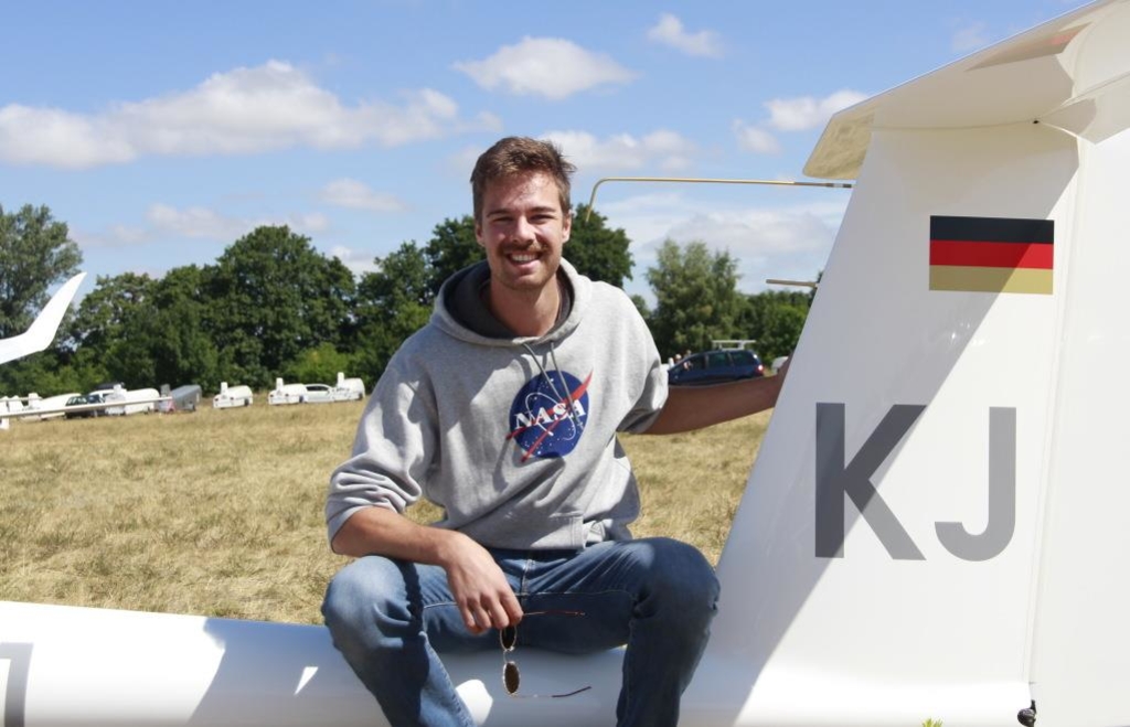 Jonas Meier aus Griesstetten ist Deutscher Meister im Streckensegelflug