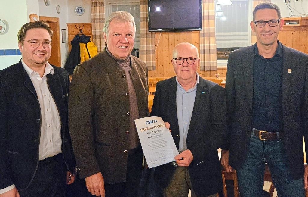 Klaus Angermeier führt die Aresinger CSU