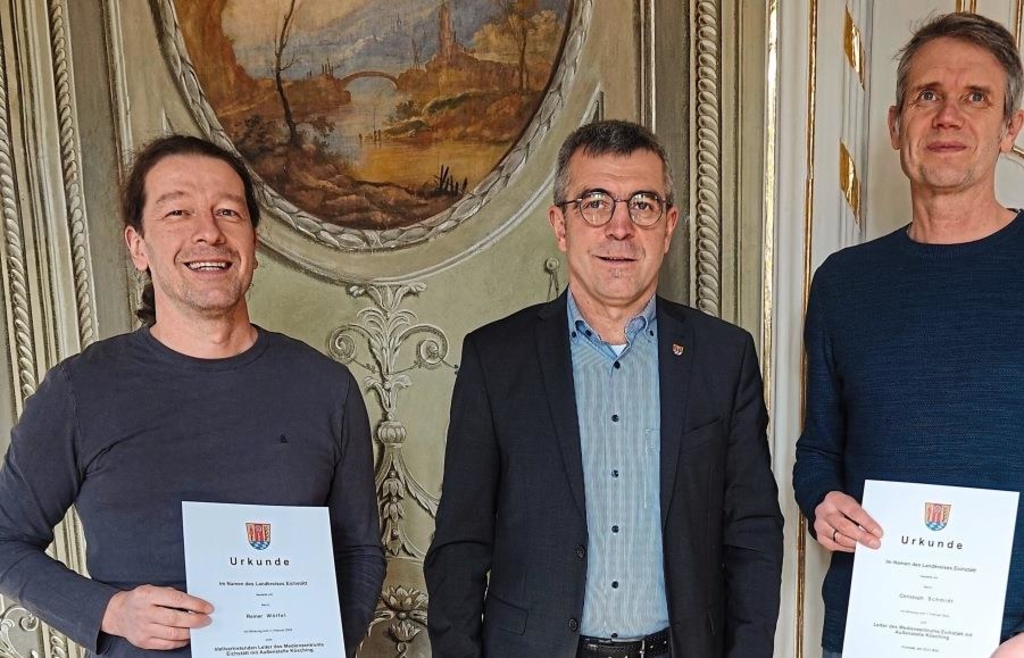 Neues Leitungsteam fürs das Medienzentrum: Christoph Schmidt und Reiner ...