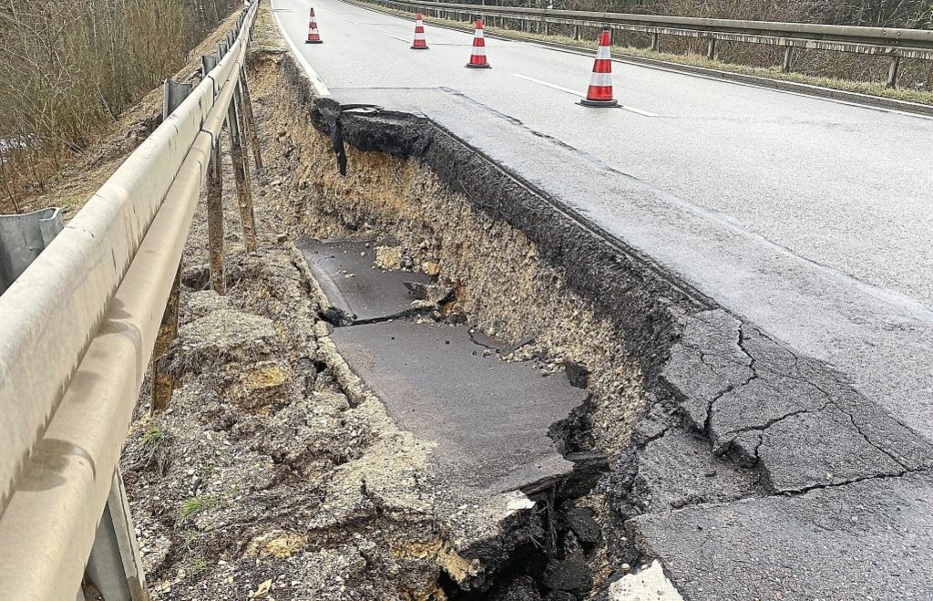 Erneute Vollsperrung der B299 zwischen Viehhauser Kreisel und ...