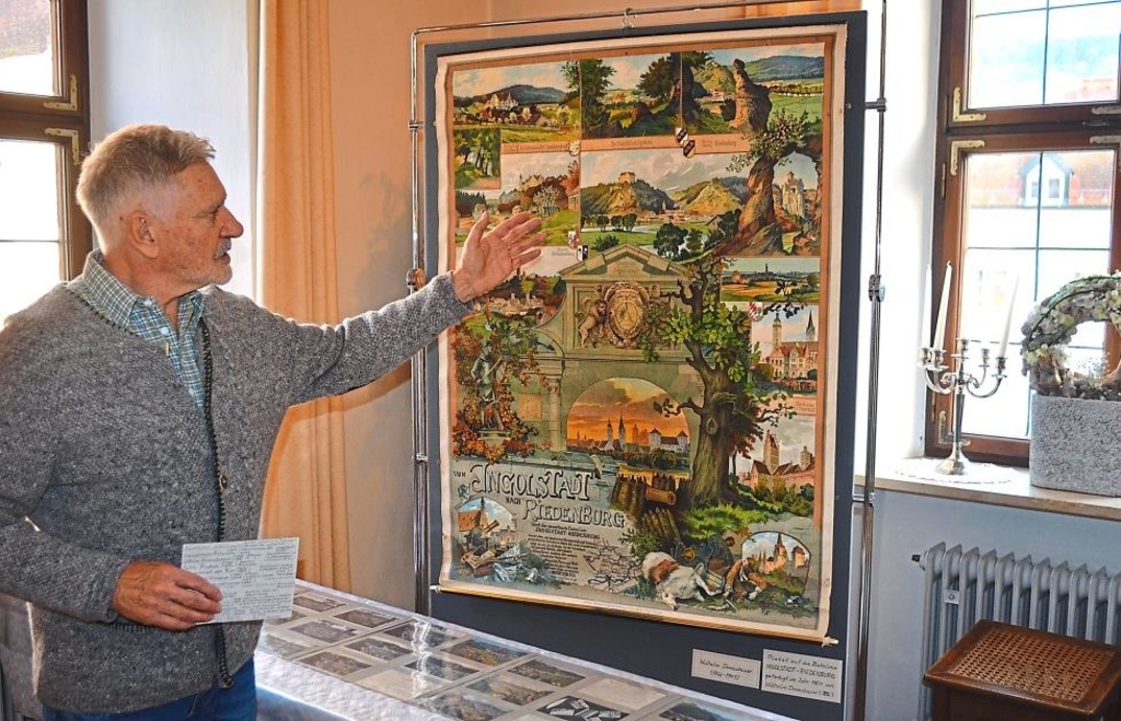 Original-Radierungen und Eisenbahnlinien-Fotos: Ausstellung des Riedenburger Stadtarchivars